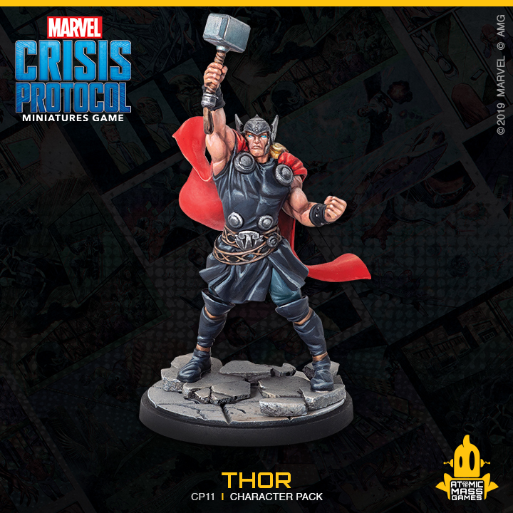 Marvel Crisis Protocol: Thor and Valkyrie | Asmodee USA