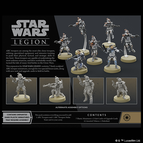 Star Wars Legion: ARC Troopers Unit Expansion | Asmodee USA